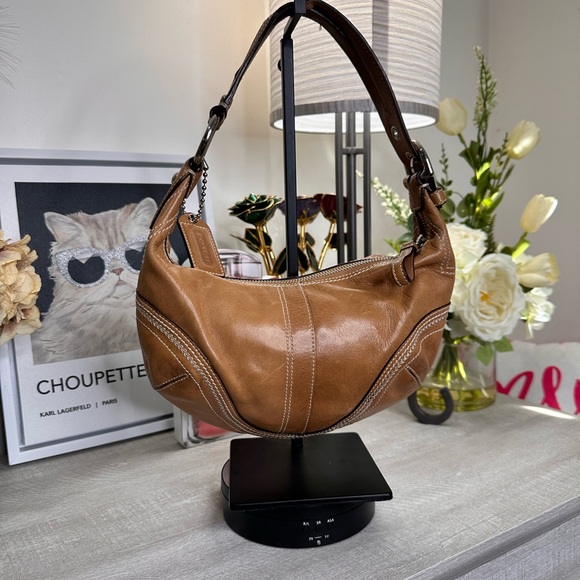 Coach | Bags | Coach Leather Bag In Camel Color | Poshmark
